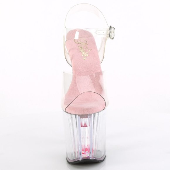 Shoes | Platform Floating Heart Glitter High Heel Shoes | Poshmark